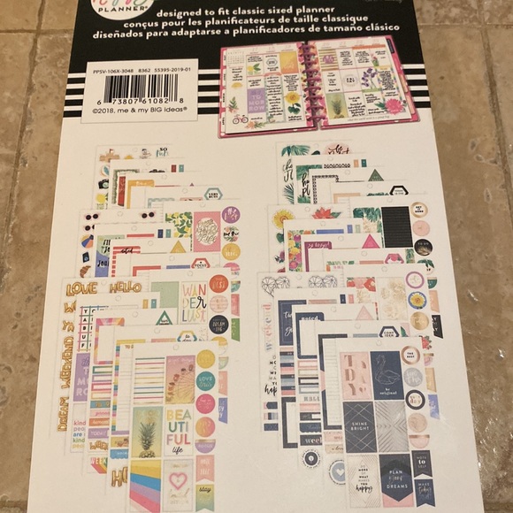 The Happy Planner | Office | Happy Planner Color Story Sticker Book ...